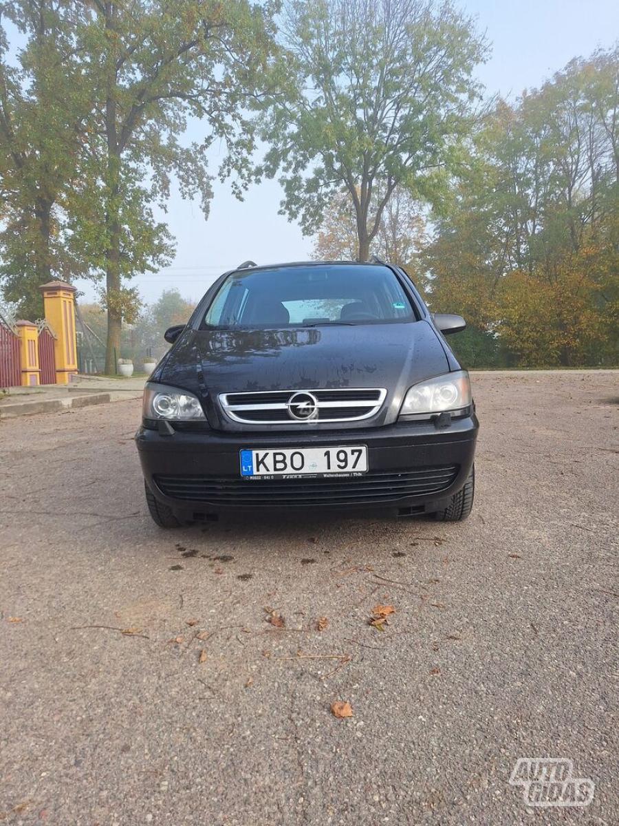 Melns Opel Zafira 2005 Vilkaviškis, ar dzinēja tilpumu 2.00 L un nobraukumu 331 tūkst. km par 1200 €, foto 8 vietnē AUTOMOTO.COM.LV