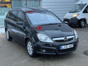 Black Opel Zafira 2006 in Vilnius, with an engine capacity of 2.20 L and mileage of 200 thousand km for 1450 €, photo 10 on AUTOMOTO.COM.LV