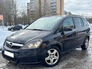 Black Opel Zafira 2006 in Kaunas, with an engine capacity of 1.90 L and mileage of 390 thousand km for 1650 €, photo  on AUTOMOTO.COM.LV
