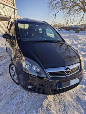 Black Opel Zafira 2006 in Klaipeda, with an engine capacity of 1.91 L and mileage of 337 thousand km for 1700 €, photo  on AUTOMOTO.COM.LV