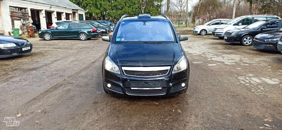 Melns Opel Zafira 2006 Viļņa, ar dzinēja tilpumu 1.90 L un nobraukumu 290 tūkst. km par 2850 €, foto 1 vietnē AUTOMOTO.COM.LV