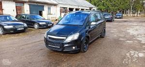 Melns Opel Zafira 2006 Viļņa, ar dzinēja tilpumu 1.90 L un nobraukumu 290 tūkst. km par 2850 €, foto 3 vietnē AUTOMOTO.COM.LV