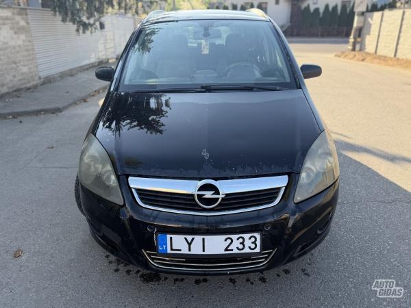 Black Opel Zafira 2006 in Kaunas, with an engine capacity of 1.90 L and mileage of 400 thousand km for 850 €, photo 2 on AUTOMOTO.COM.LV