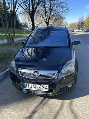 Melns Opel Zafira 2006 Viļņa, ar dzinēja tilpumu 1.90 L un nobraukumu 305 tūkst. km par 1450 €, foto 6 vietnē AUTOMOTO.COM.LV