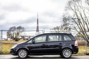 Melns Opel Zafira 2006 Rīga, ar dzinēja tilpumu 1.90 L un nobraukumu 242 tūkst. km par 1990 €, foto 5 vietnē AUTOMOTO.COM.LV