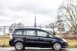 Melns Opel Zafira 2006 Rīga, ar dzinēja tilpumu 1.90 L un nobraukumu 242 tūkst. km par 1990 €, foto 6 vietnē AUTOMOTO.COM.LV