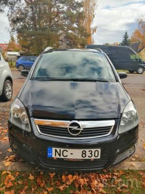 Melns Opel Zafira 2006 Kuldīga, ar dzinēja tilpumu 1.90 L un nobraukumu 247 tūkst. km par 1350 €, foto  vietnē AUTOMOTO.COM.LV