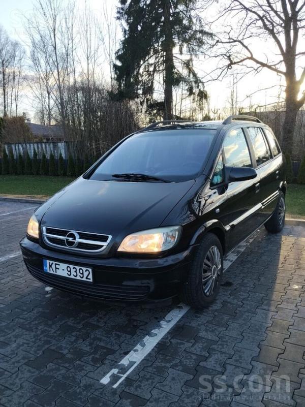 Melns Opel Zafira 2006 Rīga, ar dzinēja tilpumu 1.80 L un nobraukumu 328 tūkst. km par 505 €, foto 1 vietnē AUTOMOTO.COM.LV
