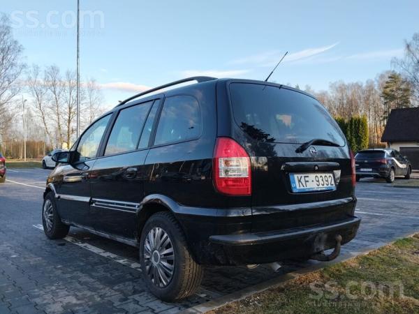 Melns Opel Zafira 2006 Rīga, ar dzinēja tilpumu 1.80 L un nobraukumu 328 tūkst. km par 505 €, foto 3 vietnē AUTOMOTO.COM.LV