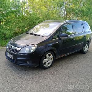 Melns Opel Zafira 2006 Daugavpils, ar dzinēja tilpumu 1.90 L un nobraukumu 400 tūkst. km par 650 €, foto 5 vietnē AUTOMOTO.COM.LV