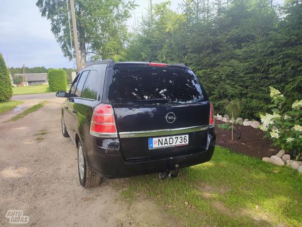 Melns Opel Zafira 2006 Viļņa, ar dzinēja tilpumu 1.90 L un nobraukumu 320 tūkst. km par 1150 €, foto 5 vietnē AUTOMOTO.COM.LV