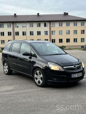 Черный Опель Зафира 2006 в Рига, объемом двигателя 1.90 л и пробегом 418 тыс. км за 1400 €, фото 3 на AUTOMOTO.COM.LV