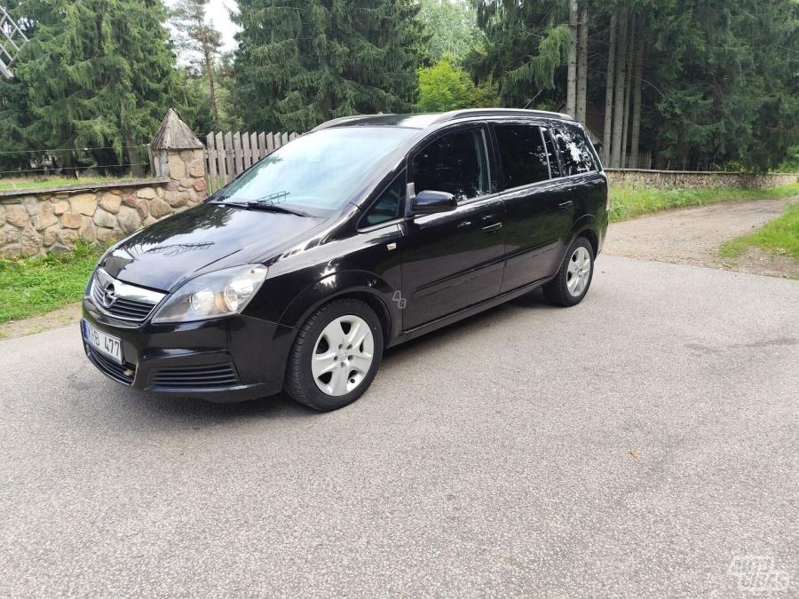 Melns Opel Zafira 2006 Telšiai, ar dzinēja tilpumu 1.90 L un nobraukumu 378 tūkst. km par 1150 €, foto 4 vietnē AUTOMOTO.COM.LV