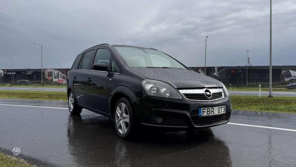 Melns Opel Zafira 2006 Kauņa, ar dzinēja tilpumu 1.91 L un nobraukumu 303 tūkst. km par 1750 €, foto 8 vietnē AUTOMOTO.COM.LV