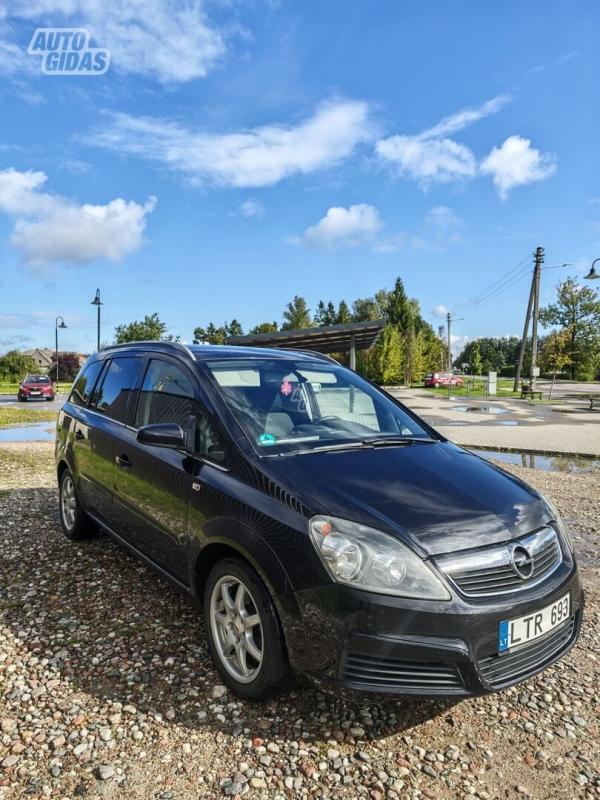 Melns Opel Zafira 2006 Klaipėda, ar dzinēja tilpumu 1.80 L un nobraukumu 257 tūkst. km par 1500 €, foto 3 vietnē AUTOMOTO.COM.LV