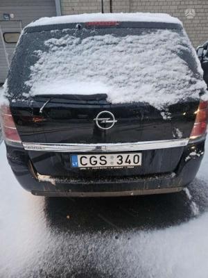Black Opel Zafira 2007 in Kaunas, with an engine capacity of 1.80 L and mileage of 1 thousand km for 350 €, photo 2 on AUTOMOTO.COM.LV
