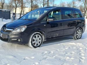Black Opel Zafira 2007 in Kaunas, with an engine capacity of 1.90 L and mileage of 280 thousand km for 1450 €, photo 2 on AUTOMOTO.COM.LV