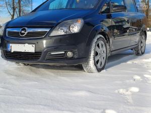 Black Opel Zafira 2007 in Kaunas, with an engine capacity of 1.90 L and mileage of 280 thousand km for 1450 €, photo 3 on AUTOMOTO.COM.LV