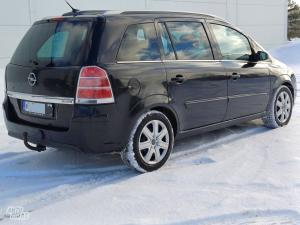 Black Opel Zafira 2007 in Kaunas, with an engine capacity of 1.90 L and mileage of 280 thousand km for 1450 €, photo 6 on AUTOMOTO.COM.LV
