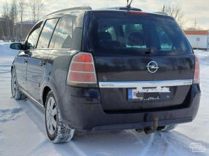 Black Opel Zafira 2007 in Kaunas, with an engine capacity of 1.90 L and mileage of 280 thousand km for 1450 €, photo 9 on AUTOMOTO.COM.LV