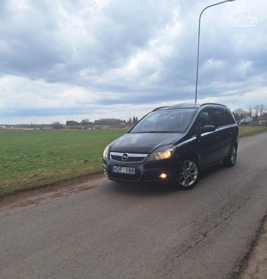 Melns Opel Zafira 2007 Telšiai, ar dzinēja tilpumu 1.90 L un nobraukumu 240 tūkst. km par 850 €, foto 3 vietnē AUTOMOTO.COM.LV