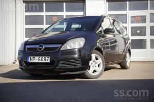 Black Opel Zafira 2007 in Riga, with an engine capacity of 1.90 L and mileage of 275 thousand km for 1690 €, photo 4 on AUTOMOTO.COM.LV