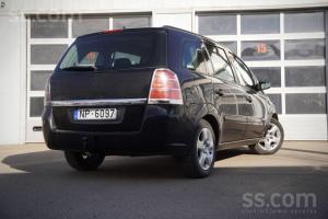 Black Opel Zafira 2007 in Riga, with an engine capacity of 1.90 L and mileage of 275 thousand km for 1690 €, photo 11 on AUTOMOTO.COM.LV