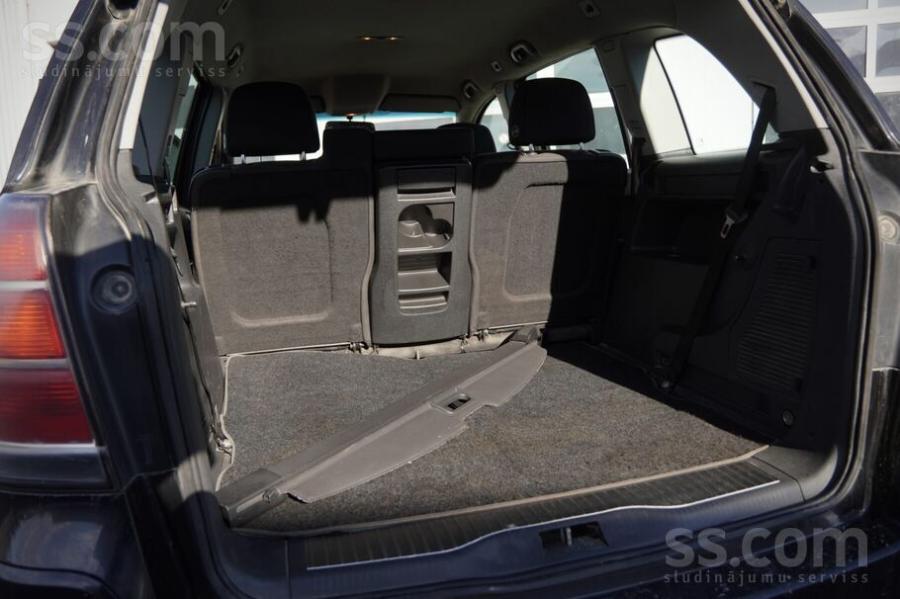 Black Opel Zafira 2007 in Riga, with an engine capacity of 1.90 L and mileage of 275 thousand km for 1690 €, photo 23 on AUTOMOTO.COM.LV