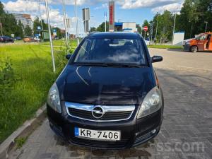 Черный Опель Зафира 2007 в Рига, объемом двигателя 1.90 л и пробегом 368 тыс. км за 1700 €, фото  на AUTOMOTO.COM.LV
