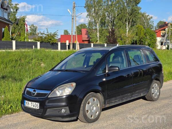 Melns Opel Zafira 2007 Rīga, ar dzinēja tilpumu 1.90 L un nobraukumu 368 tūkst. km par 1700 €, foto 5 vietnē AUTOMOTO.COM.LV
