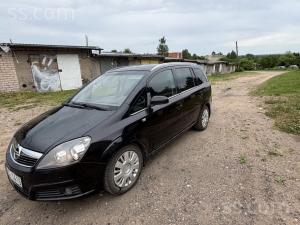 Melns Opel Zafira 2007 Daugavpils, ar dzinēja tilpumu 1.90 L un nobraukumu 333 tūkst. km par 1700 €, foto  vietnē AUTOMOTO.COM.LV