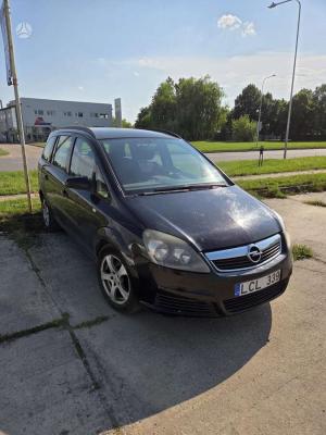 Melns Opel Zafira 2007 Panevēža, ar dzinēja tilpumu 1.91 L un nobraukumu 315 tūkst. km par 500 €, foto  vietnē AUTOMOTO.COM.LV