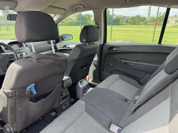 Melns Opel Zafira 2007 Klaipėda, ar dzinēja tilpumu 1.91 L un nobraukumu 500 tūkst. km par 650 €, foto 8 vietnē AUTOMOTO.COM.LV