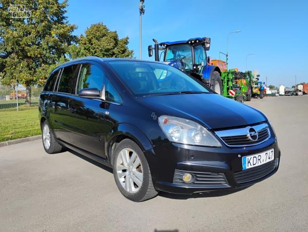 Opel Zafira 2007 Kretinga vietnē Melns Opel Zafira 2007 Kretinga, ar dzinēja tilpumu 1.90 L un nobraukumu 305 tūkst. km par 1540 €, foto 1 vietnē AUTOMOTO.COM.LV