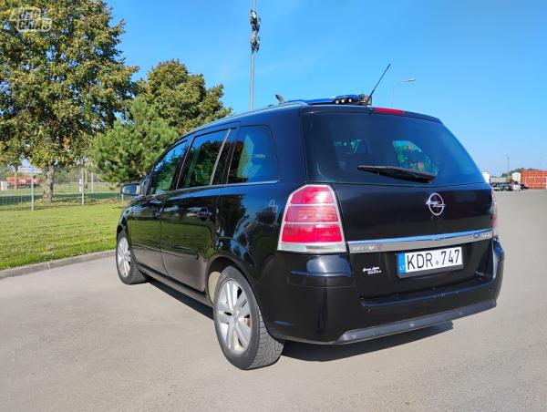 Opel Zafira 2007 Kretinga vietnē Melns Opel Zafira 2007 Kretinga, ar dzinēja tilpumu 1.90 L un nobraukumu 305 tūkst. km par 1540 €, foto 10 vietnē AUTOMOTO.COM.LV