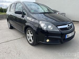 Black Opel Zafira 2008 in Jekabpils, with an engine capacity of 1.90 L and mileage of 330 thousand km for 2500 €, photo 5 on AUTOMOTO.COM.LV