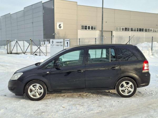 Melns Opel Zafira 2008 Plungė, ar dzinēja tilpumu 1.91 L un nobraukumu 253 tūkst. km par 1450 €, foto 5 vietnē AUTOMOTO.COM.LV