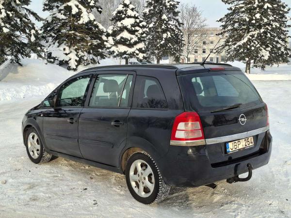 Melns Opel Zafira 2008 Plungė, ar dzinēja tilpumu 1.91 L un nobraukumu 253 tūkst. km par 1450 €, foto 6 vietnē AUTOMOTO.COM.LV