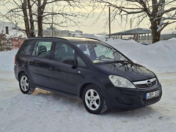 Melns Opel Zafira 2008 Plungė, ar dzinēja tilpumu 1.91 L un nobraukumu 253 tūkst. km par 1450 €, foto 10 vietnē AUTOMOTO.COM.LV