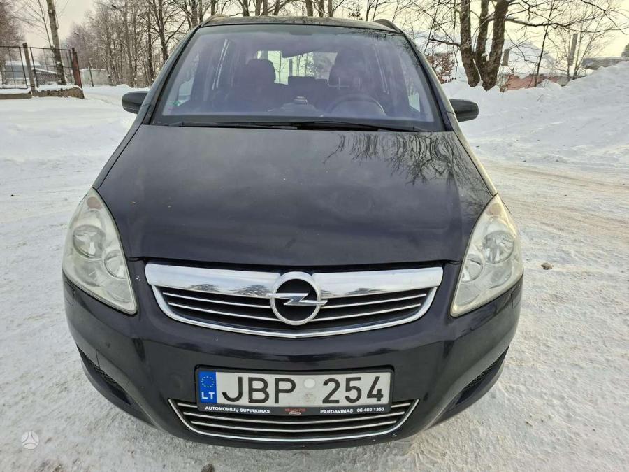 Melns Opel Zafira 2008 Plungė, ar dzinēja tilpumu 1.91 L un nobraukumu 253 tūkst. km par 1450 €, foto 11 vietnē AUTOMOTO.COM.LV