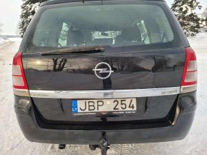 Melns Opel Zafira 2008 Plungė, ar dzinēja tilpumu 1.91 L un nobraukumu 253 tūkst. km par 1450 €, foto 14 vietnē AUTOMOTO.COM.LV
