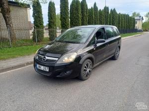 Black Opel Zafira 2008 in Vilnius, with an engine capacity of 1.70 L and mileage of 343 thousand km for 1380 €, photo  on AUTOMOTO.COM.LV