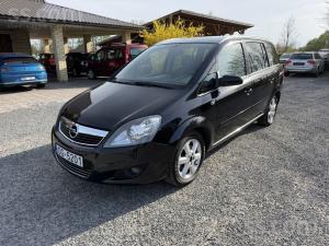 Black Opel Zafira 2008 in Saldus, with an engine capacity of 1.90 L and mileage of 368 thousand km for 1950 €, photo  on AUTOMOTO.COM.LV