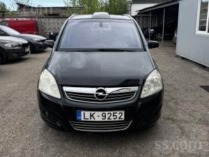Черный Опель Зафира 2008 в Даугавпилс, объемом двигателя 1.90 л и пробегом 0 тыс. км за 1690 €, фото 3 на AUTOMOTO.COM.LV