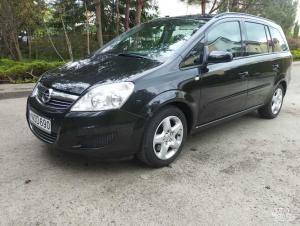 Black Opel Zafira 2008 in Vilnius, with an engine capacity of 1.70 L and mileage of 320 thousand km for 2300 €, photo  on AUTOMOTO.COM.LV