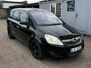 Black Opel Zafira 2008 in Daugavpils, with an engine capacity of 1.90 L and mileage of 291 thousand km for 1690 €, photo  on AUTOMOTO.COM.LV