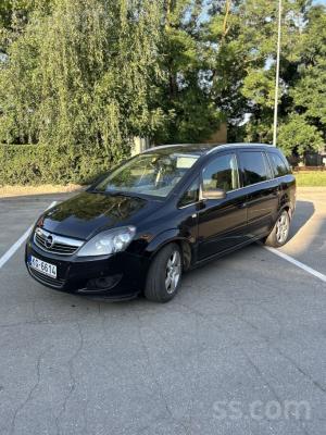 Melns Opel Zafira 2008 Bauska, ar dzinēja tilpumu 1.70 L un nobraukumu 350 tūkst. km par 2200 €, foto 7 vietnē AUTOMOTO.COM.LV