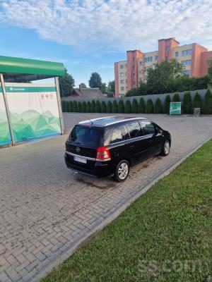 Melns Opel Zafira 2008 Ludza, ar dzinēja tilpumu 1.70 L un nobraukumu 0 tūkst. km par 1150 €, foto 3 vietnē AUTOMOTO.COM.LV