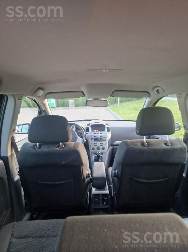 Melns Opel Zafira 2008 Ludza, ar dzinēja tilpumu 1.70 L un nobraukumu 0 tūkst. km par 1150 €, foto 4 vietnē AUTOMOTO.COM.LV