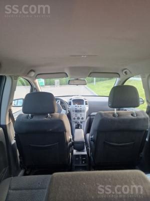 Melns Opel Zafira 2008 Ludza, ar dzinēja tilpumu 1.70 L un nobraukumu 0 tūkst. km par 1150 €, foto 5 vietnē AUTOMOTO.COM.LV